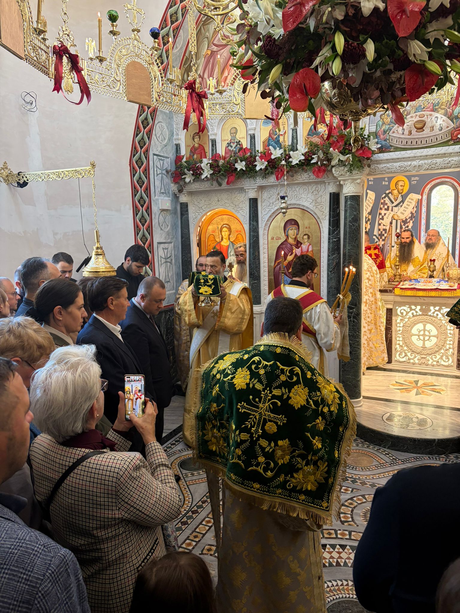 Minister Ivan Ivanov was a guest at the consecration of the new temple ...